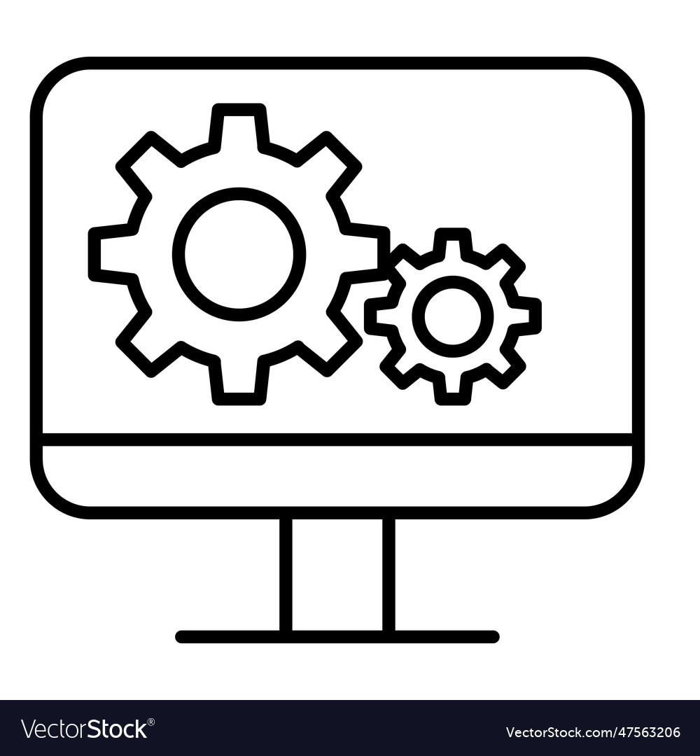 Process icon Royalty Free Vector Image - VectorStock