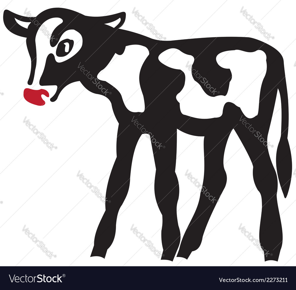 Calf Royalty Free Vector Image - VectorStock
