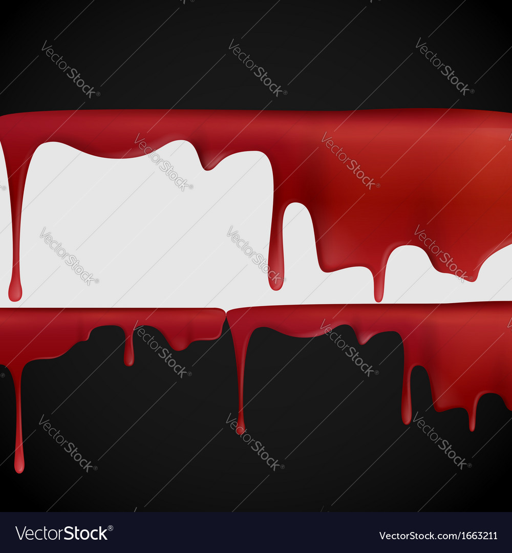 Dripping Blood Royalty Free Vector Image - VectorStock