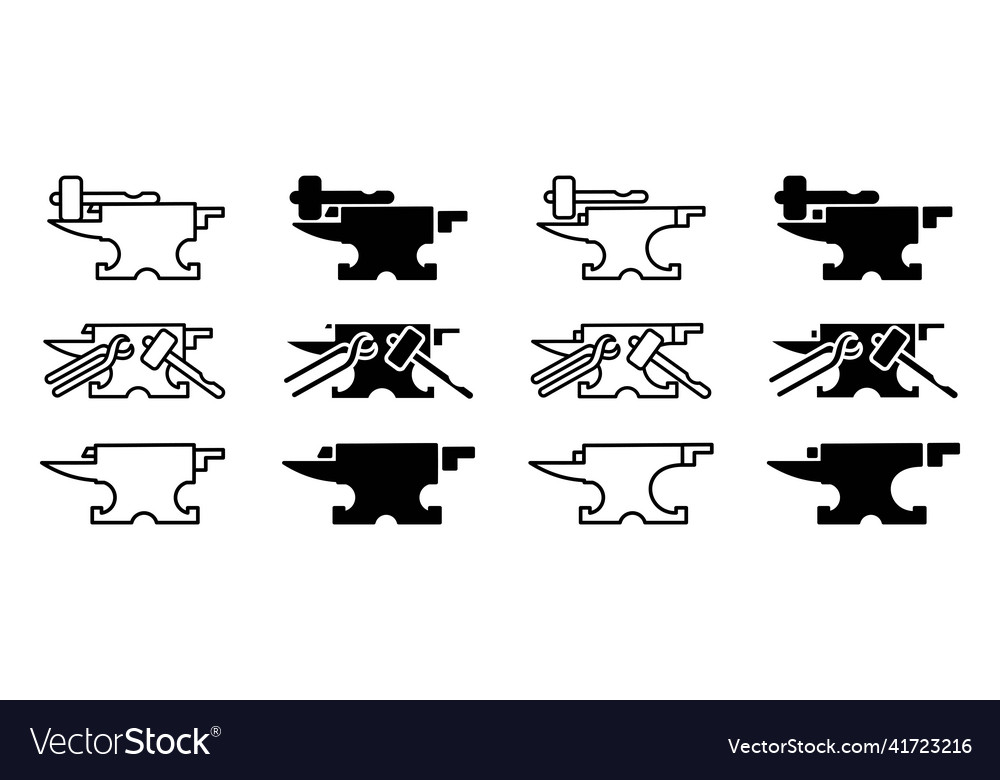 Blacksmith Royalty Free Vector Image - VectorStock