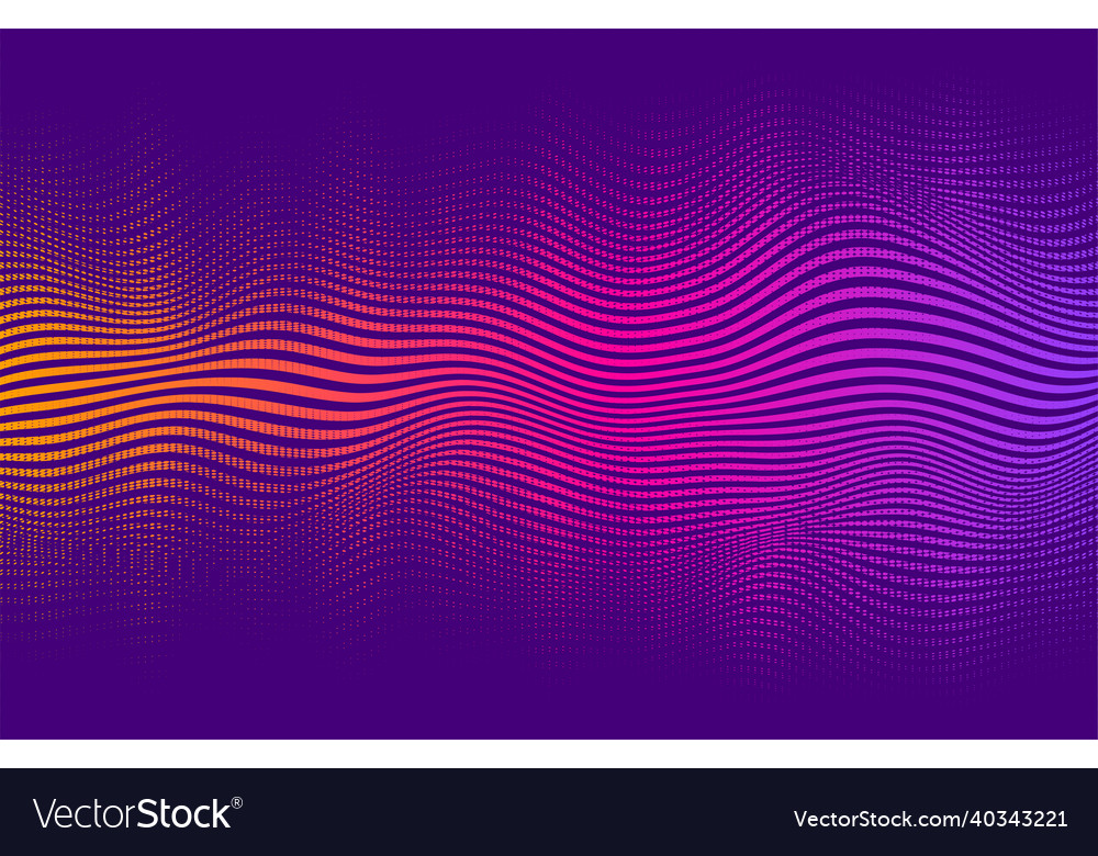 Abstract halftone gradient Royalty Free Vector Image