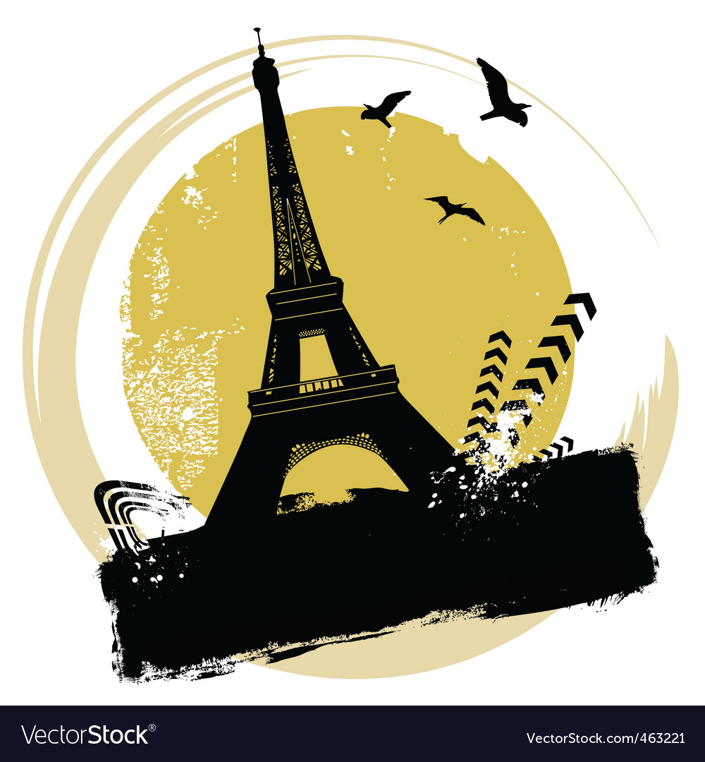 Eiffel tower Royalty Free Vector Image - VectorStock