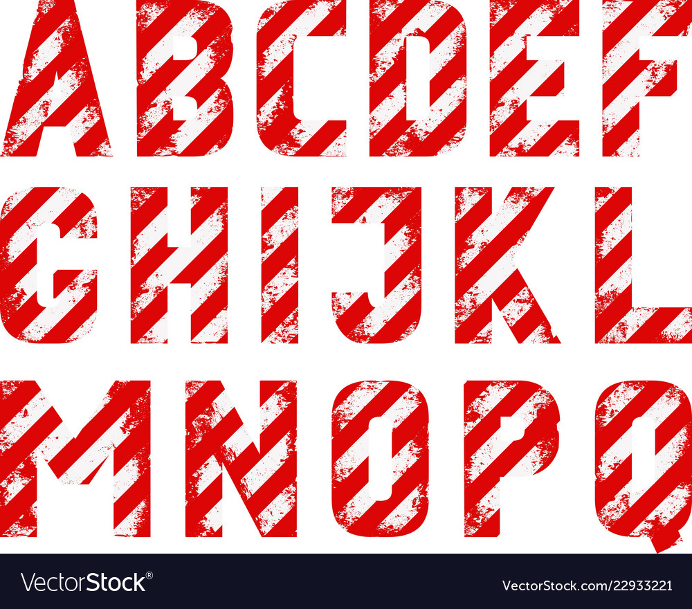 Font Royalty Free Vector Image - VectorStock