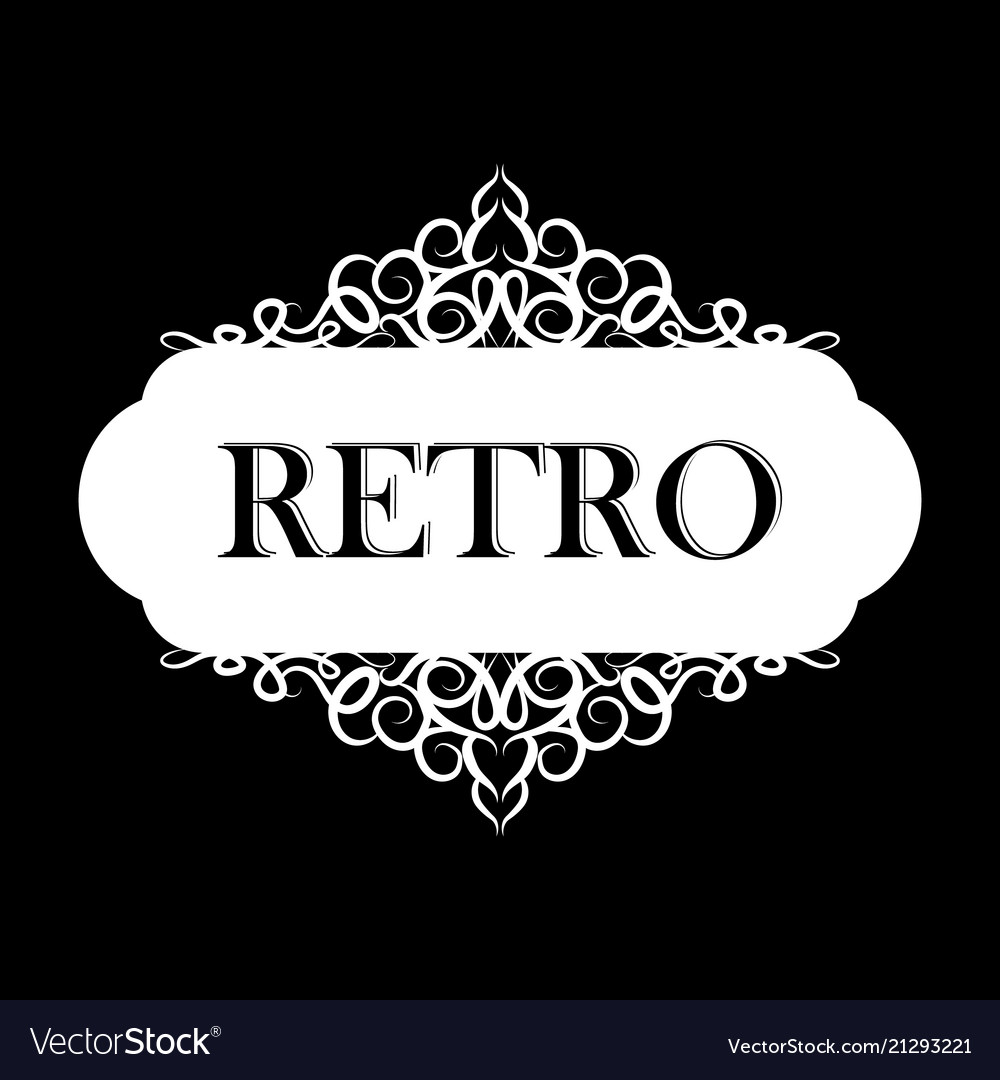 Old style label Royalty Free Vector Image - VectorStock
