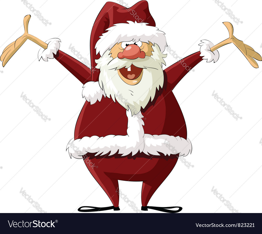 Santa Royalty Free Vector Image - VectorStock