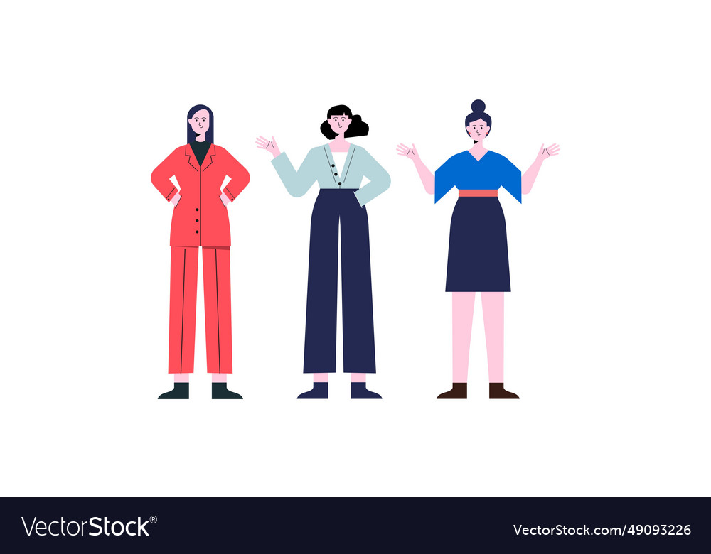 Group of business people Royalty Free Vector Image