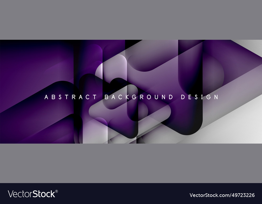 Shadow and light triangle background dynamic Vector Image