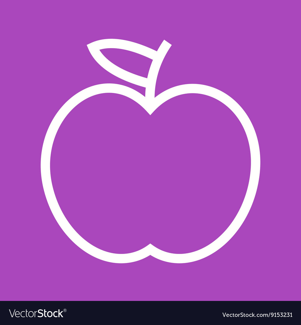 Apple Royalty Free Vector Image - VectorStock