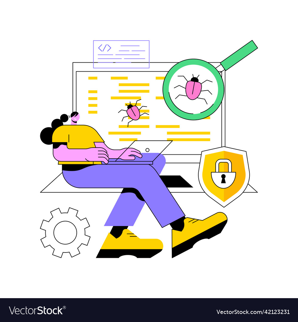 Beta testing abstract concept Royalty Free Vector Image