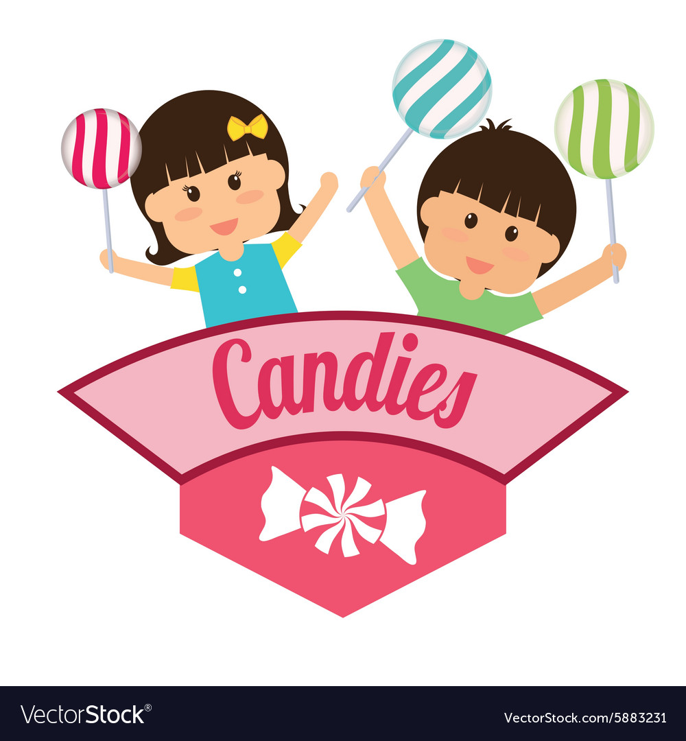 Candy design Royalty Free Vector Image - VectorStock