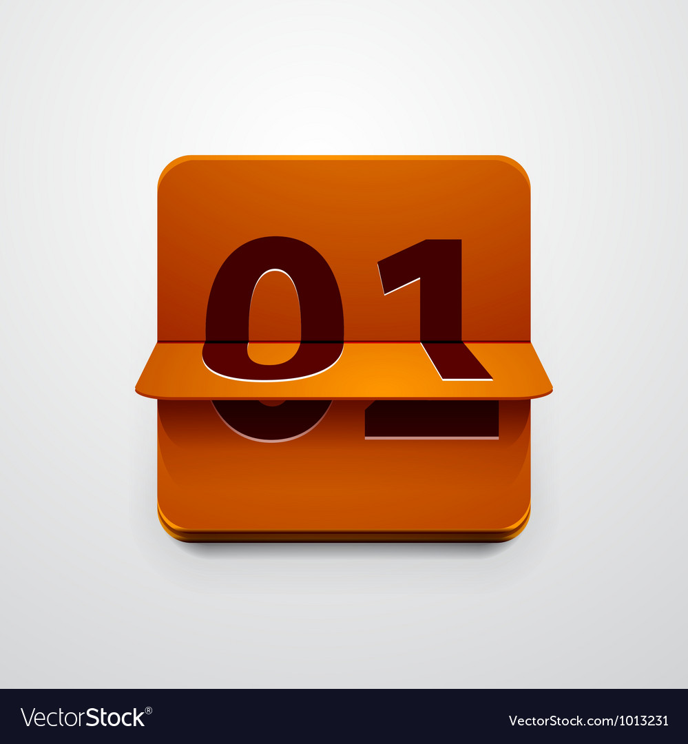Counter icon Royalty Free Vector Image - VectorStock