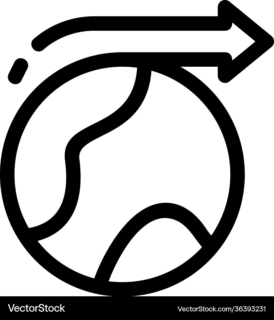Logistics icon or logo isolated sign symbol Vector Image