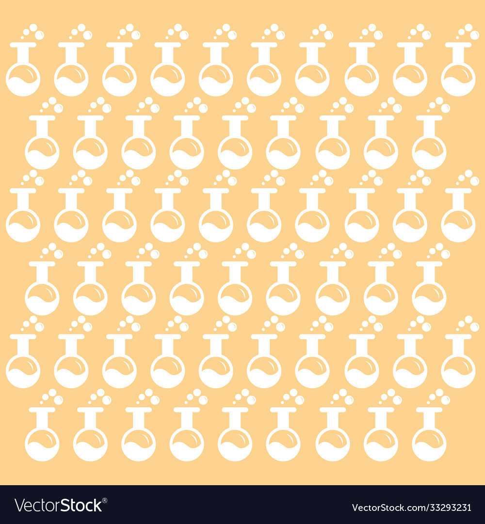 Seamless pattern laboratory image Royalty Free Vector Image