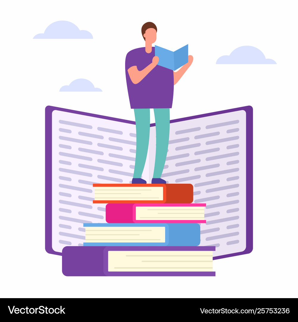 Education courses concept Royalty Free Vector Image