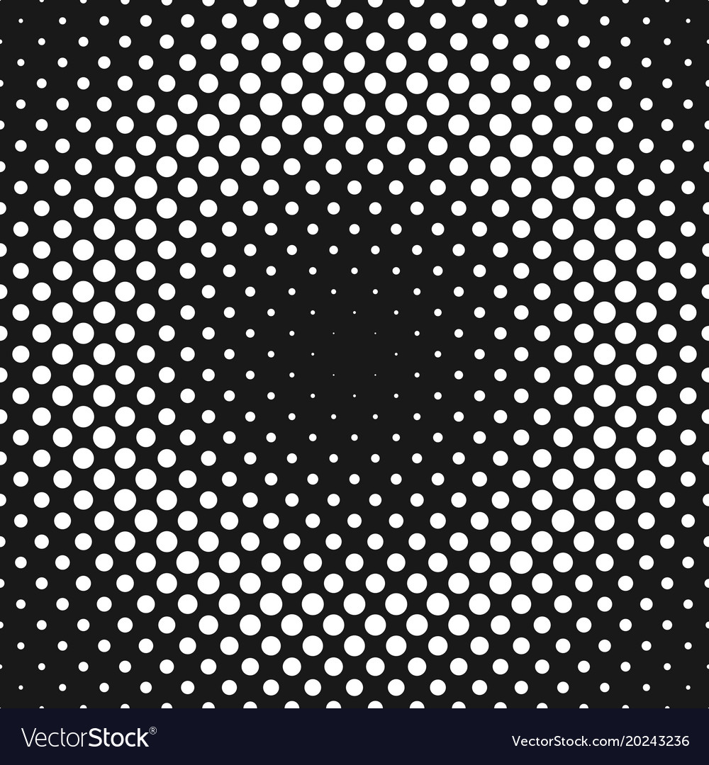 Retro abstract halftone dot background pattern Vector Image