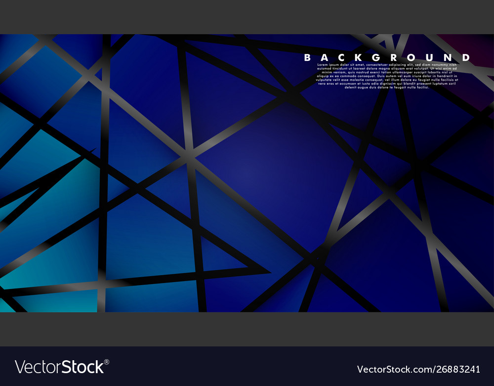 Abstract fancy polygon background patterns design Vector Image