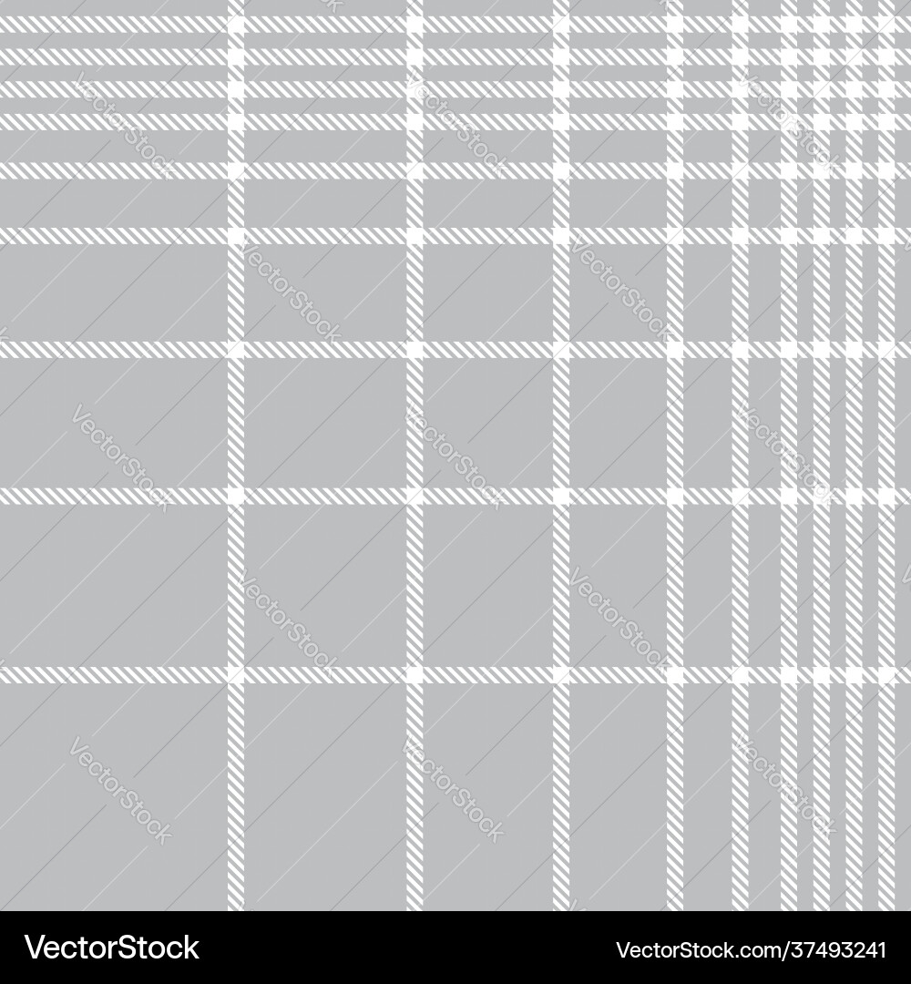 Black and white ombre plaid textured seamless Vector Image