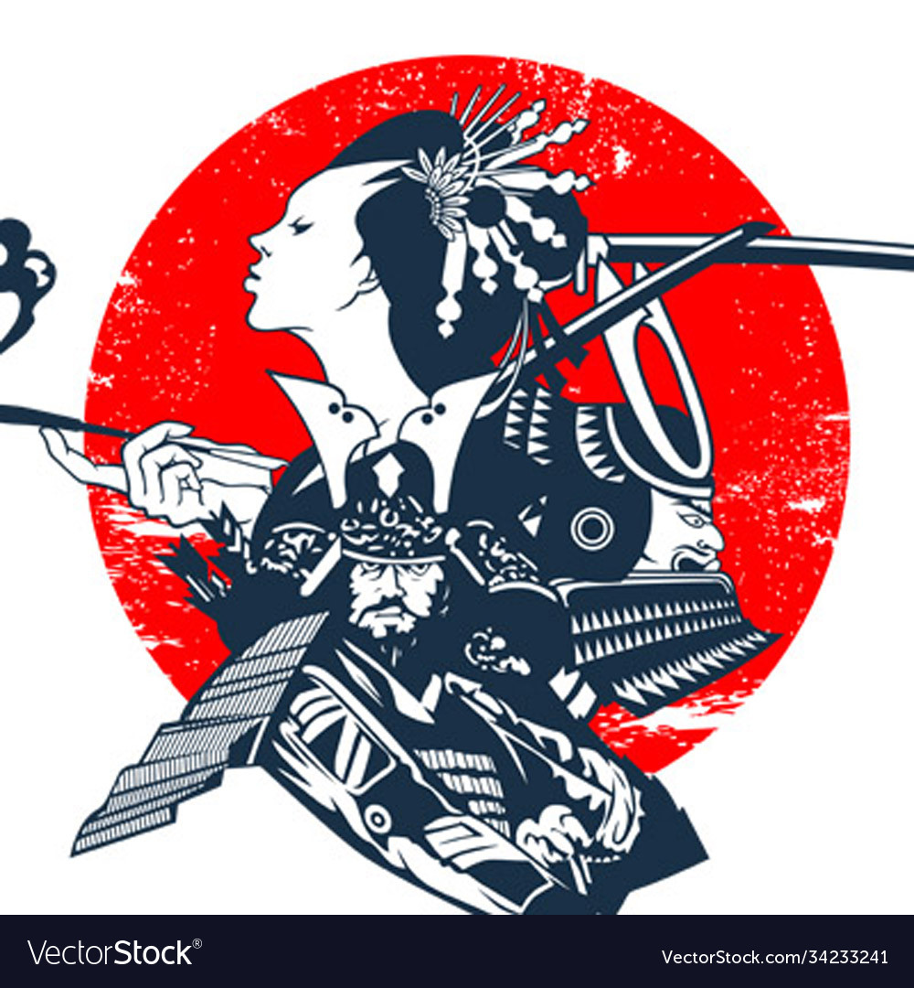 Samurai Royalty Free Vector Image - VectorStock