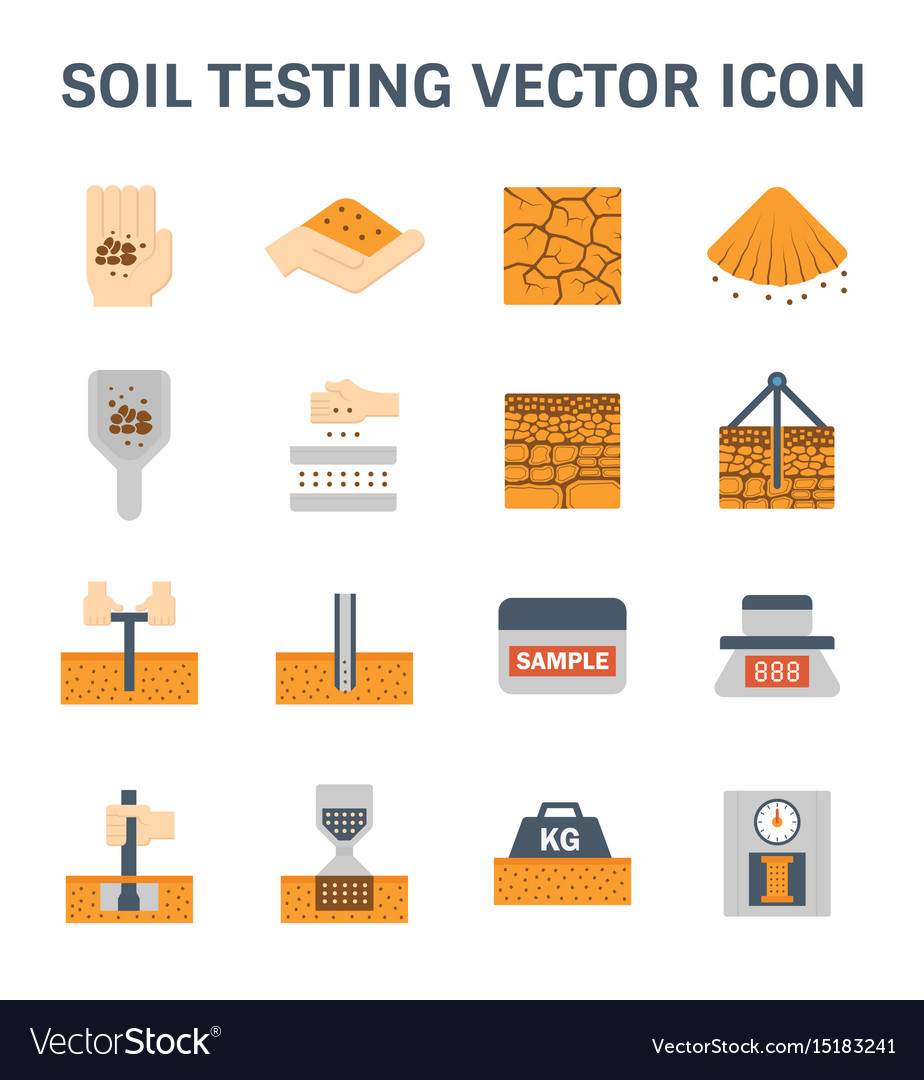 Soil testing icon Royalty Free Vector Image - VectorStock Soil testing icon Royalty Free Vector Image - VectorStock