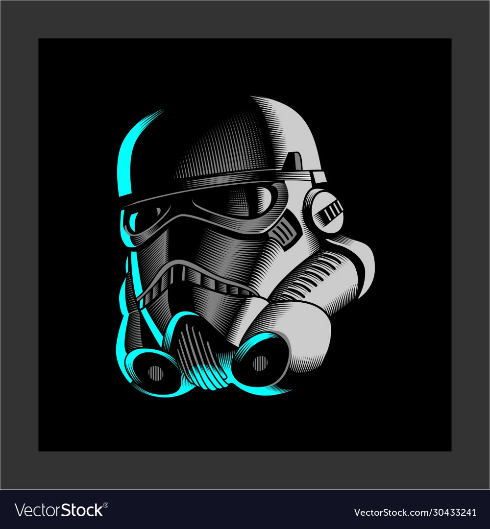 Storm trooper Royalty Free Vector Image - VectorStock