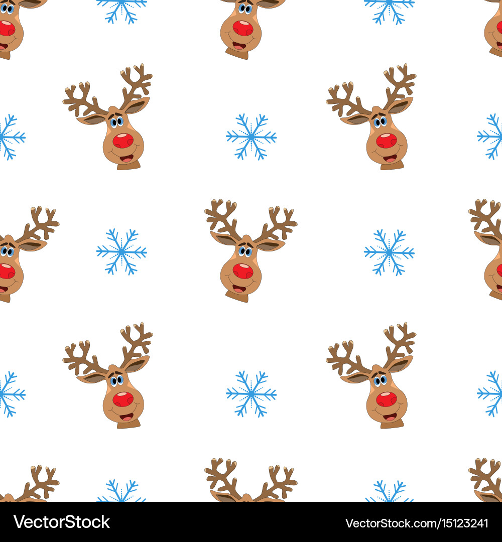 Winter seamless pattern Royalty Free Vector Image