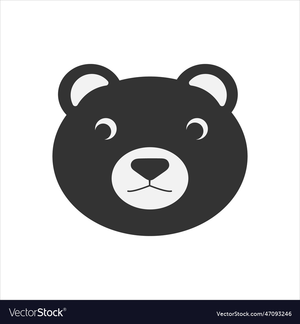 Bear icon Royalty Free Vector Image - VectorStock