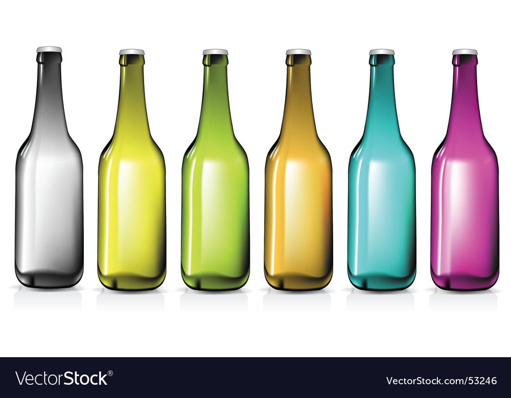 Bottles Royalty Free Vector Image - VectorStock