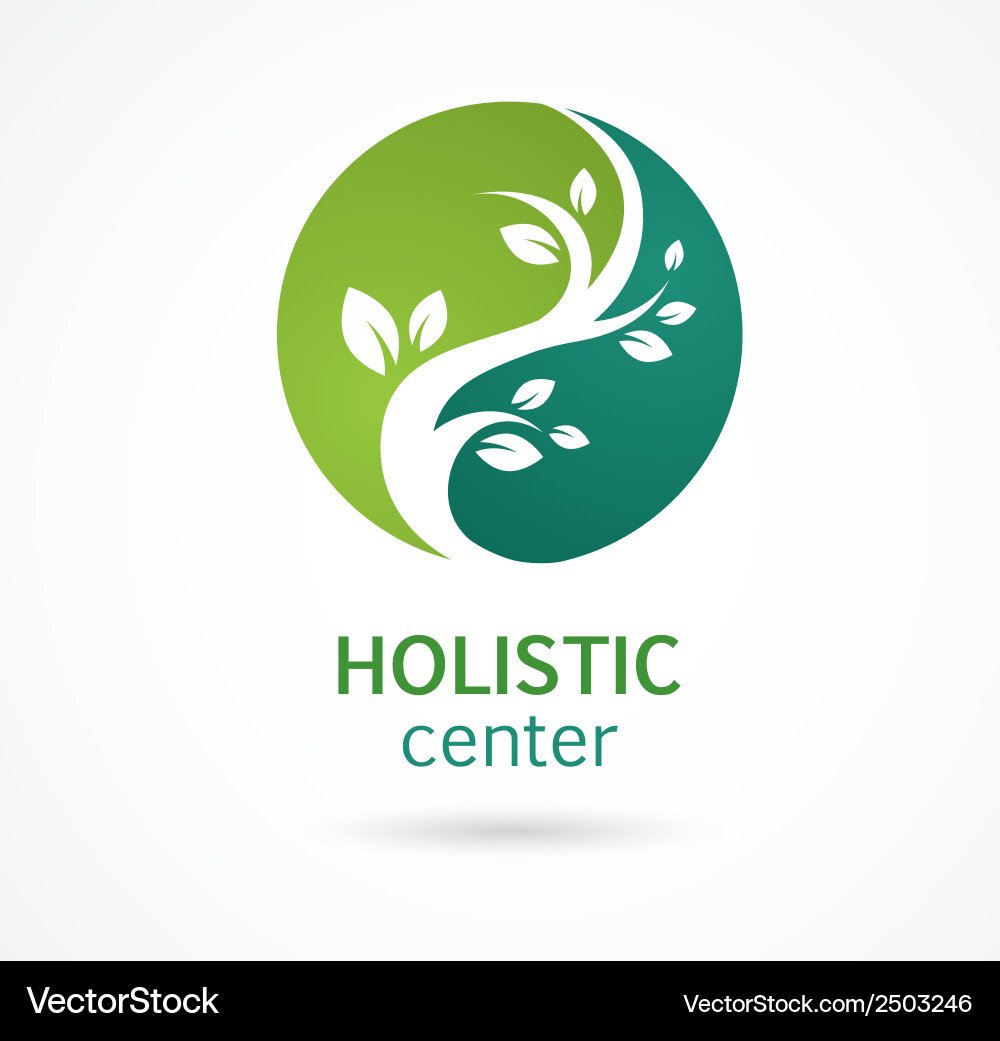 Natural alternative herbal medicine icon Vector Image