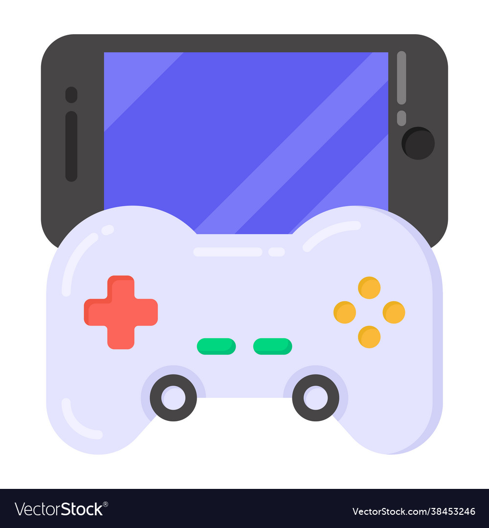 Phone controller Royalty Free Vector Image - VectorStock
