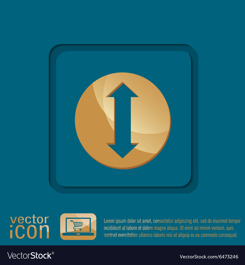 Web arrow Royalty Free Vector Image - VectorStock