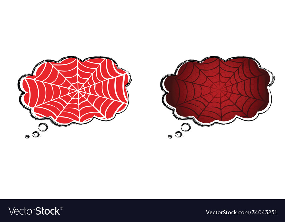 Obweb red background Royalty Free Vector Image
