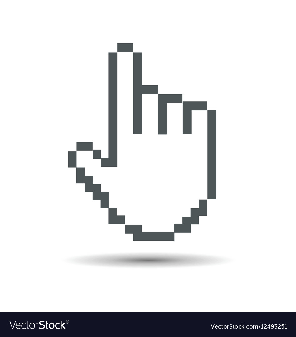 Pointer cursor Royalty Free Vector Image - VectorStock