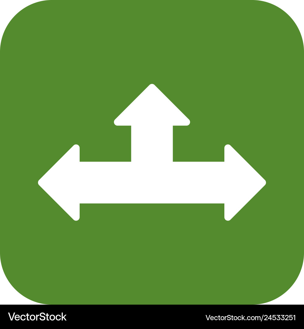Tripple arrow icon Royalty Free Vector Image - VectorStock