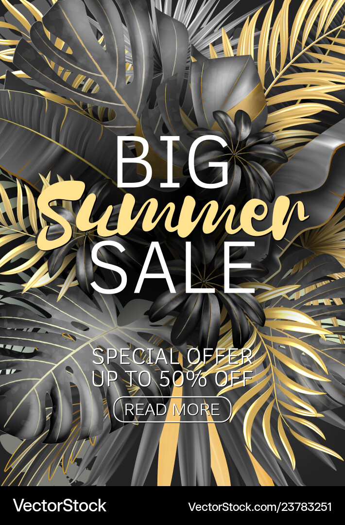 Vertical advertising banner or poster Royalty Free Vector