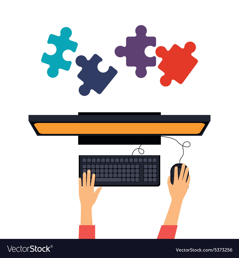 Collaborative design Royalty Free Vector Image