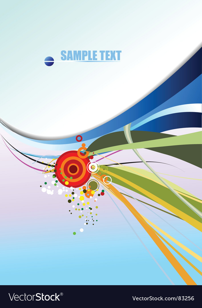 Colored background Royalty Free Vector Image - VectorStock