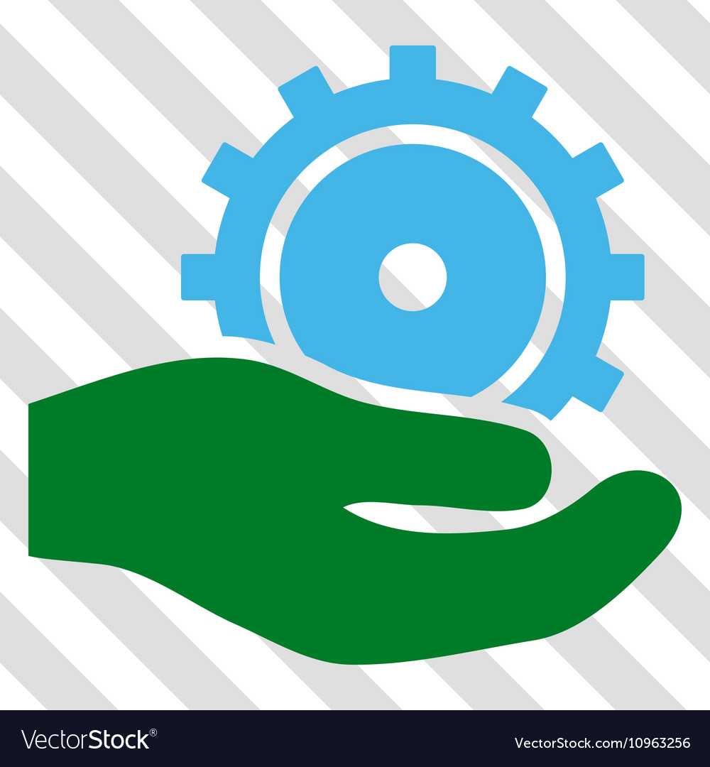 Development service icon Royalty Free Vector Image