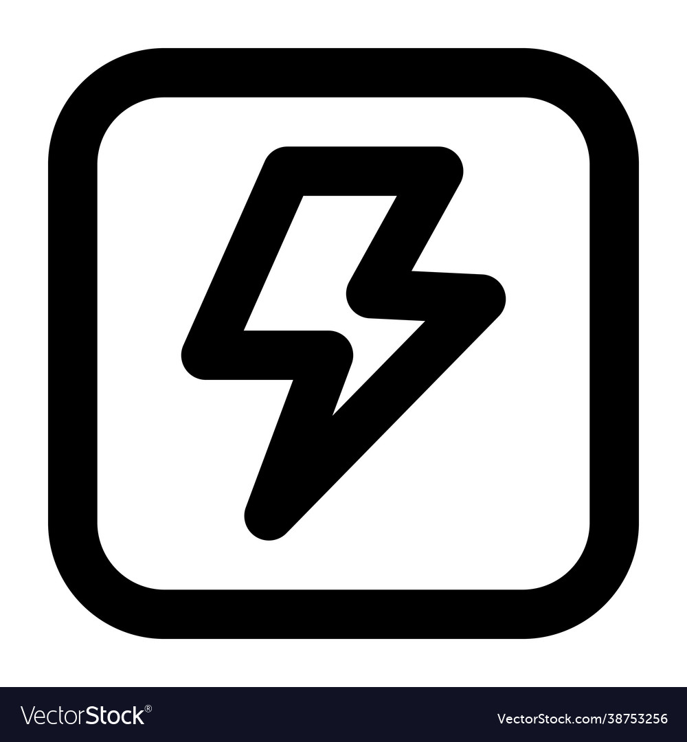 Lightning bolt Royalty Free Vector Image - VectorStock