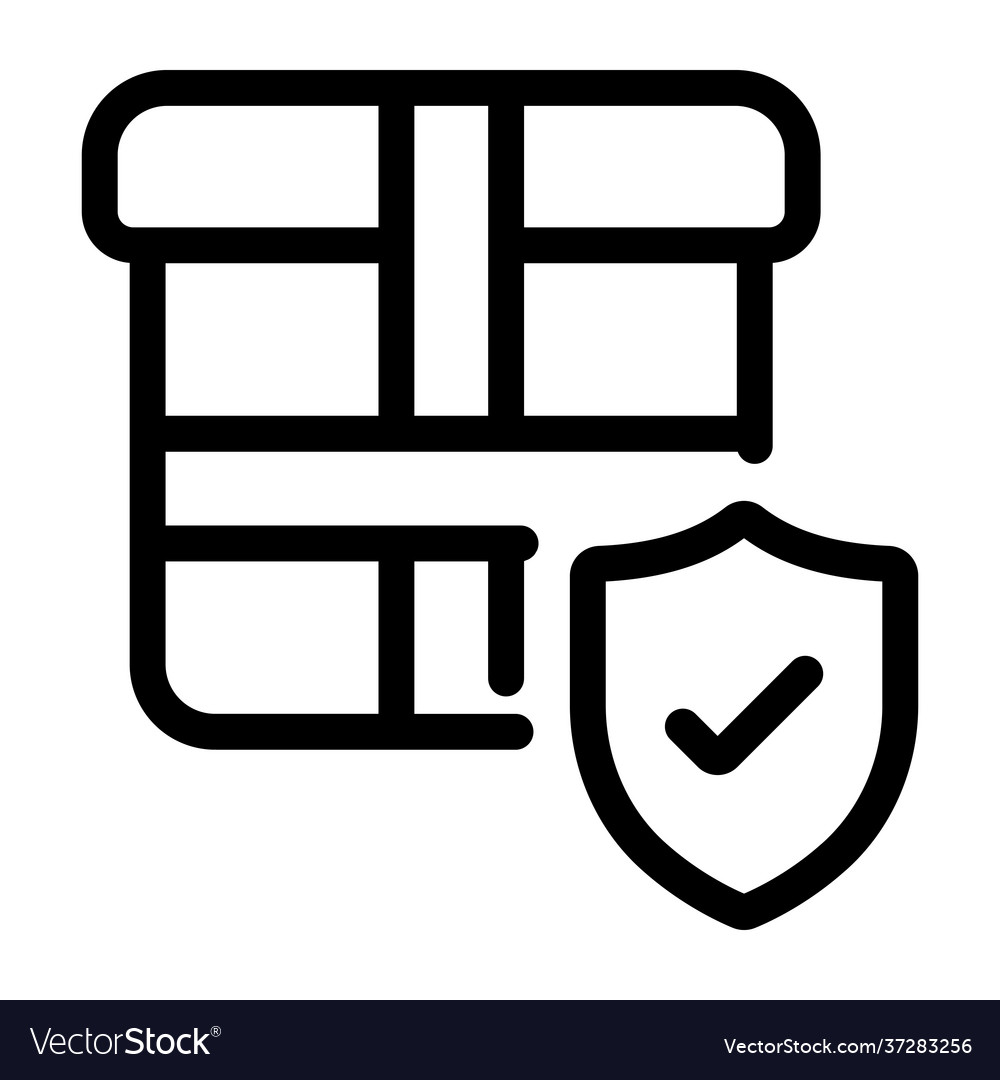 Secure gift Royalty Free Vector Image - VectorStock