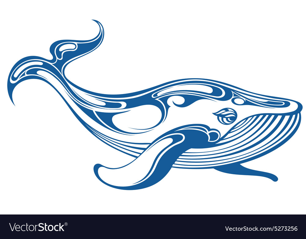 Whale Royalty Free Vector Image - VectorStock