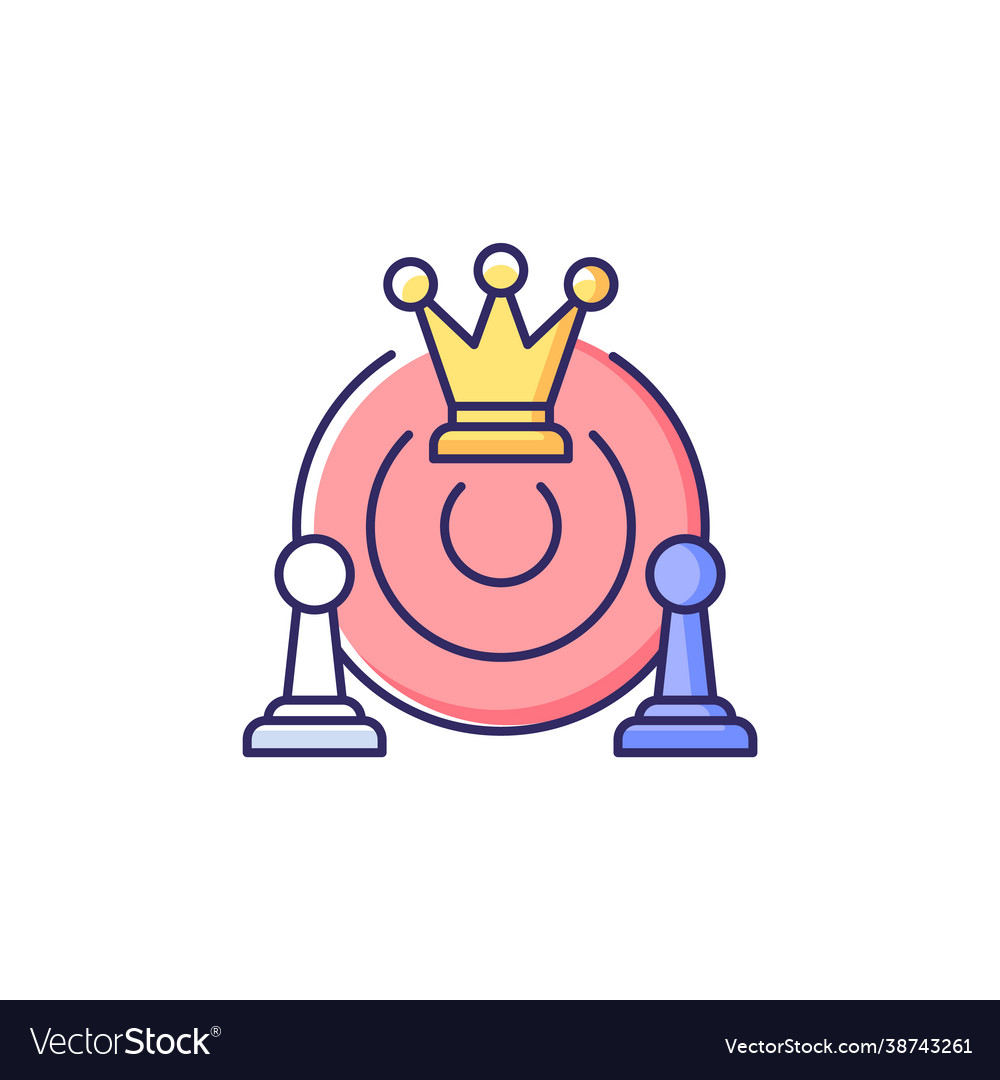 Common strategy rgb color icon Royalty Free Vector Image Common strategy rgb color icon Royalty Free Vector Image