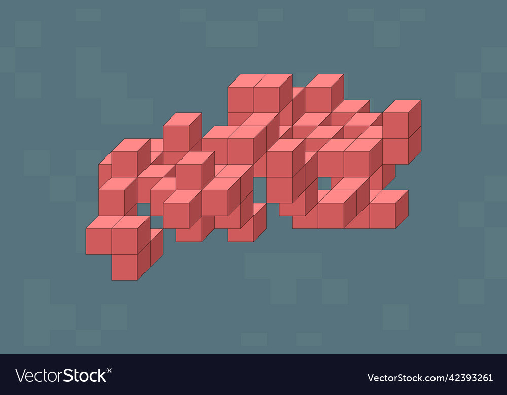 Cube Royalty Free Vector Image - VectorStock