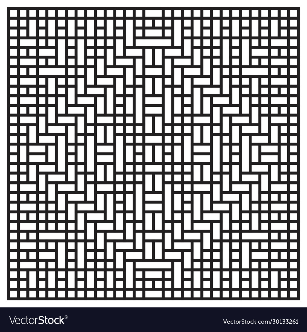 Line brick decorative pattern background 5 Vector Image