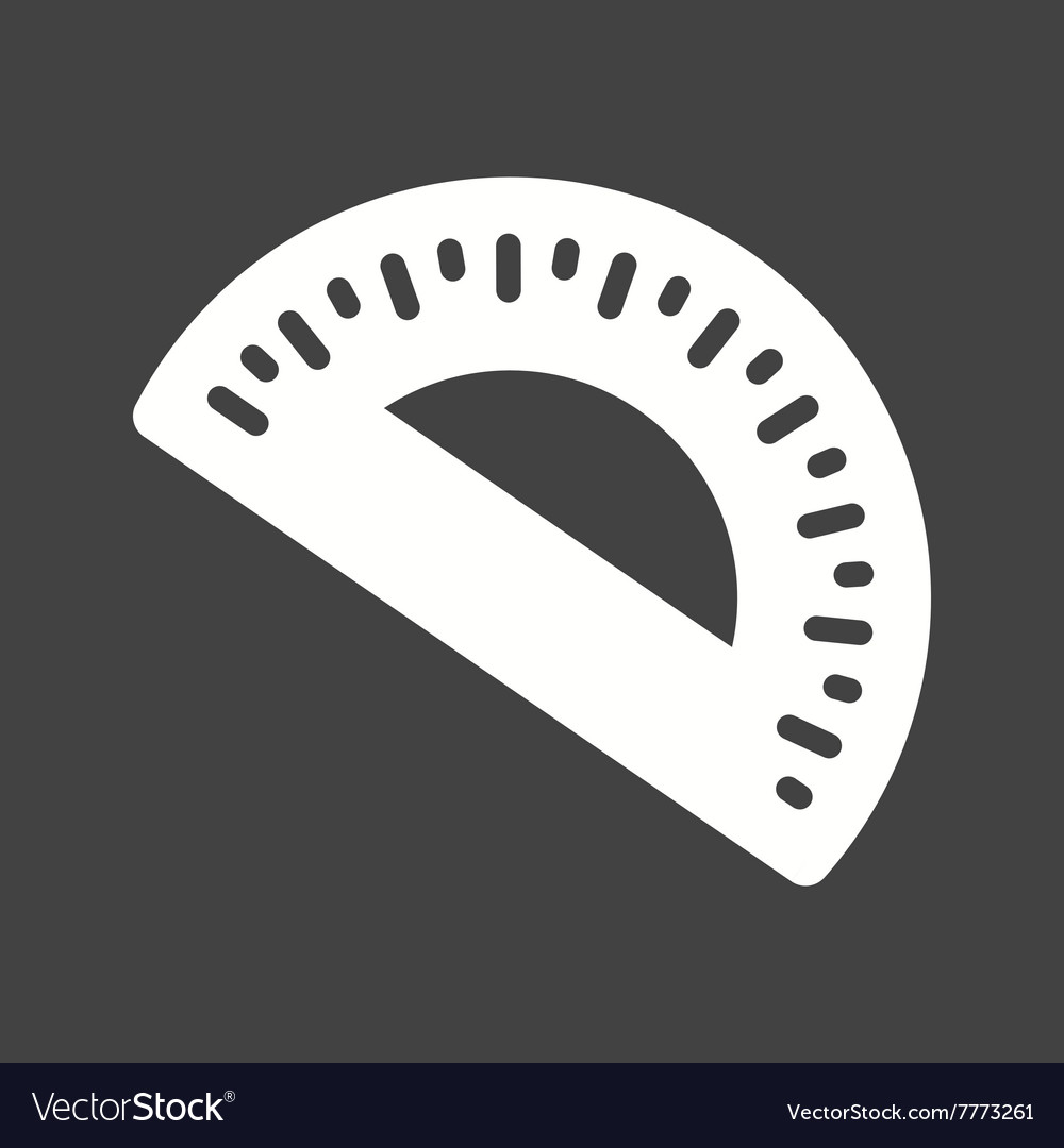 Protractor Royalty Free Vector Image - VectorStock