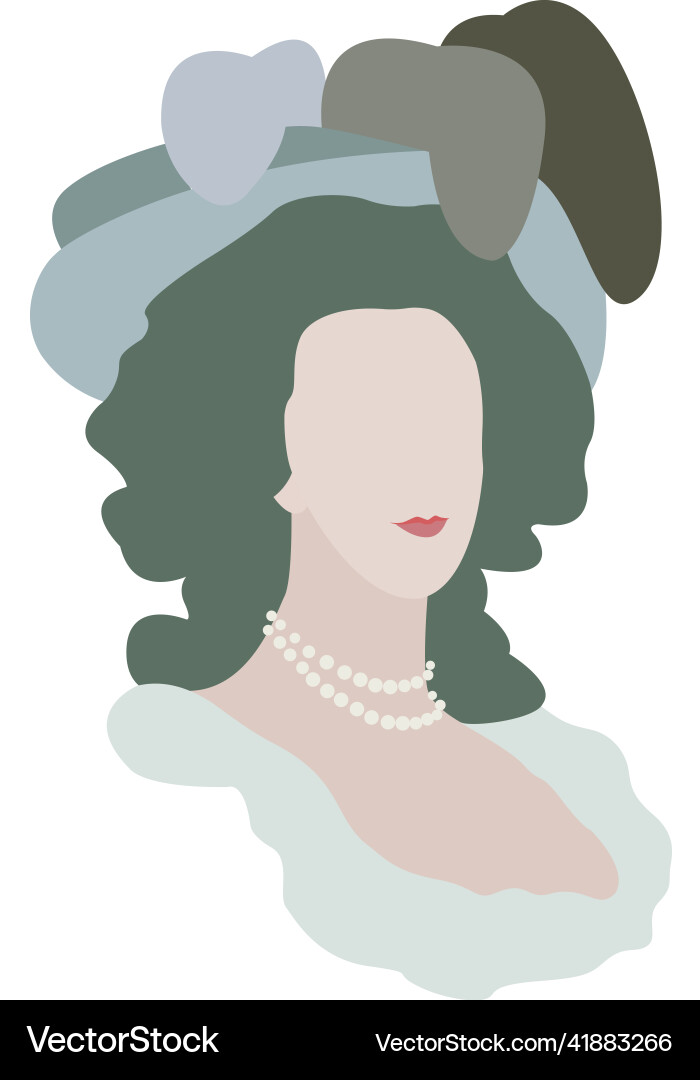 Marie antoinette Royalty Free Vector Image - VectorStock