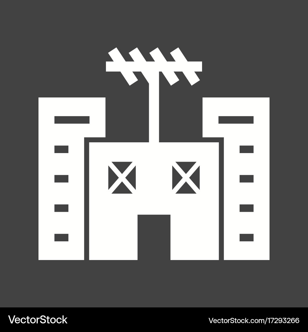 News station ii Royalty Free Vector Image - VectorStock