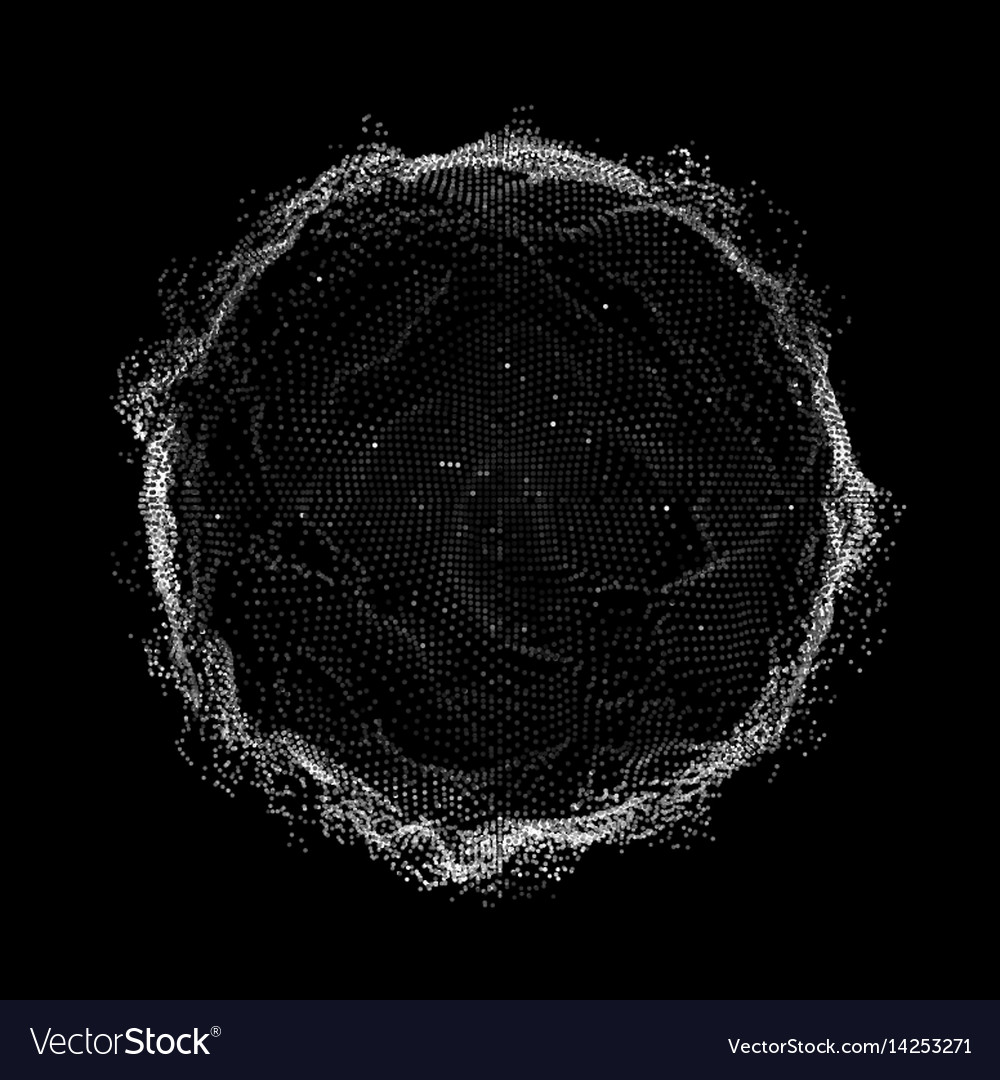 Abstract grayscale mesh background Royalty Free Vector Image