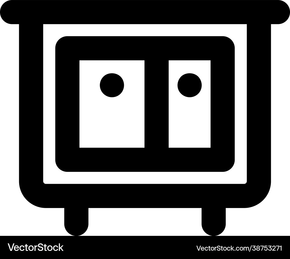 Cabinets Royalty Free Vector Image - VectorStock