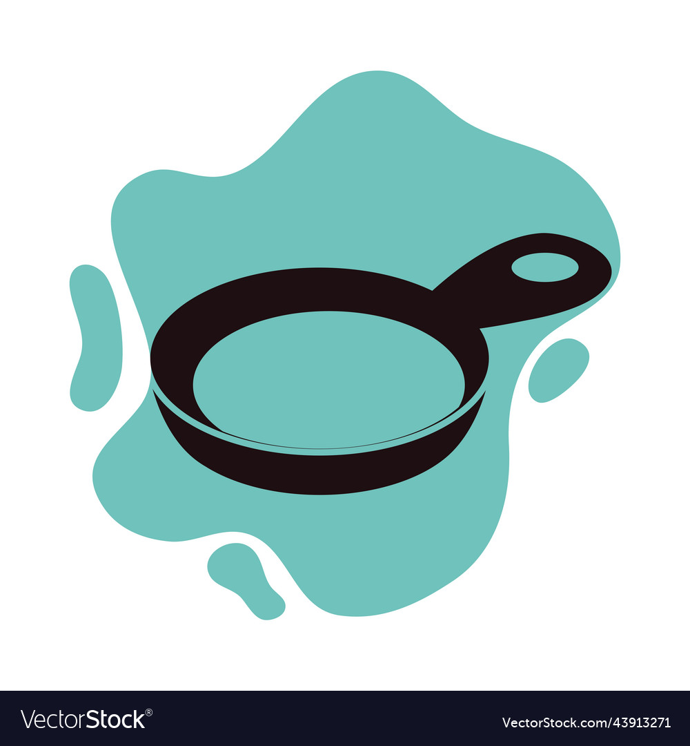Frying Pan Icon Royalty Free Vector Image Vectorstock