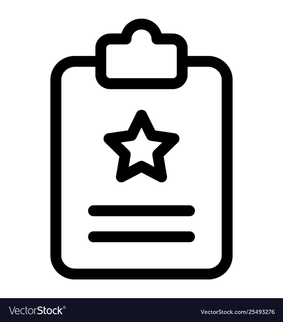 Favorite task Royalty Free Vector Image - VectorStock